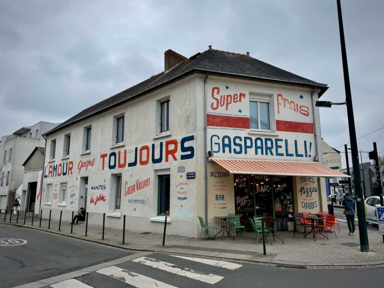Gasparelli : une pizzeria de haute volée route de Vannes à Nantes